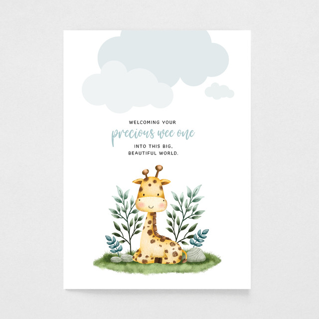 Welcome Wee One - ICare Greetings