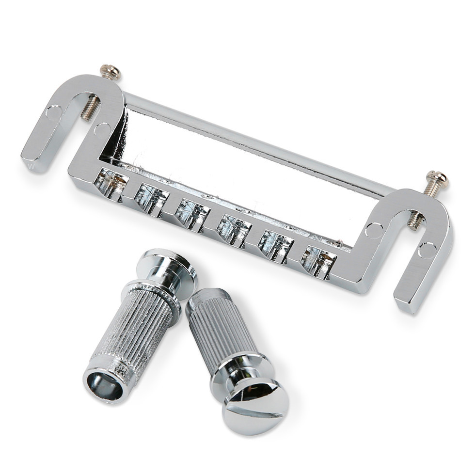 Flexible Turn Over Guitar Bridge with Locking Screw