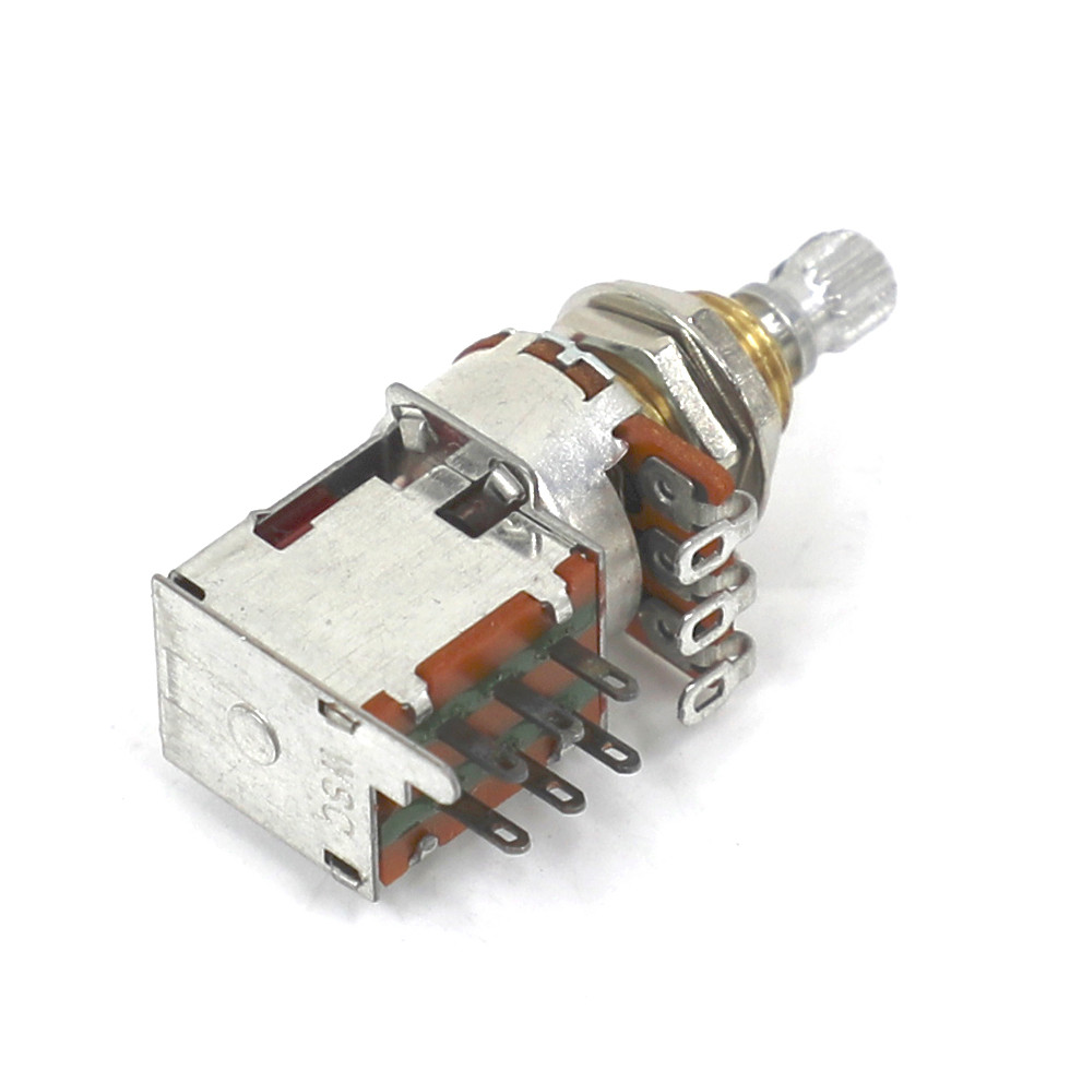 Push-Push Pot for Solder Terminal / Metric Shaft