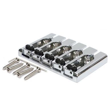 Deluxe Modern style 5-string Bass Bridge