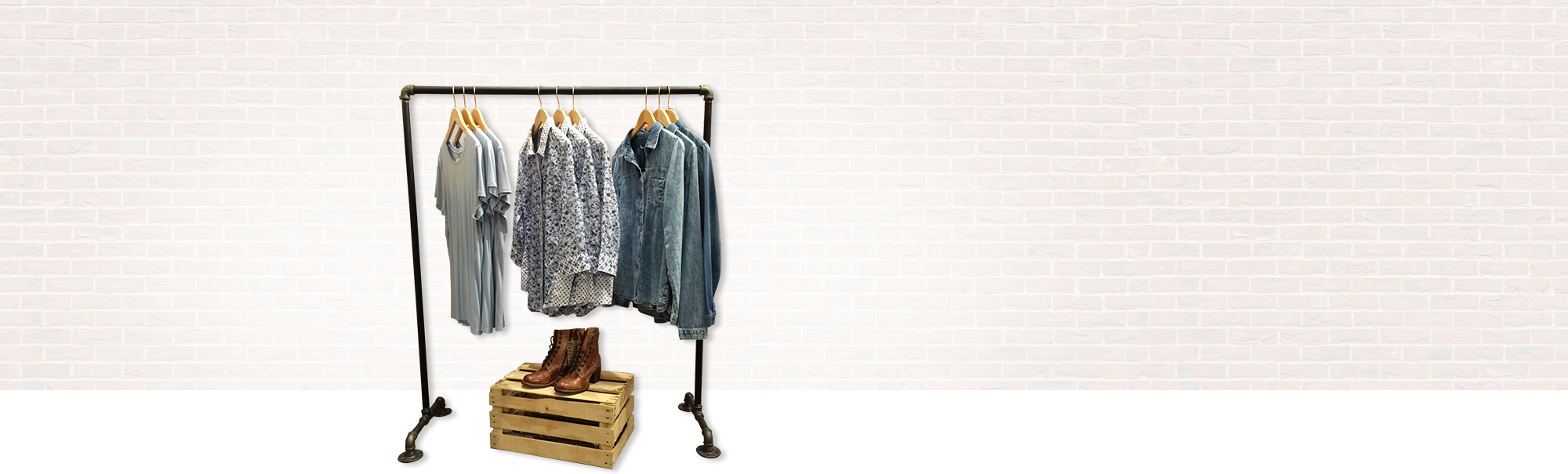 Industrial Style Clothing Racks | William Roberts Vintage