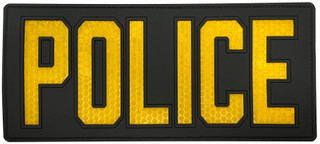 Reflective PVC Patch - Police