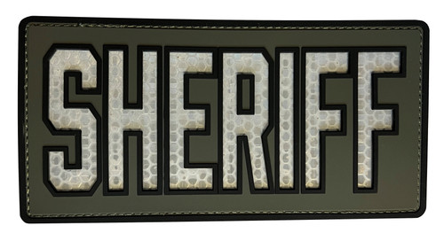 Reflective PVC Patch - Sheriff