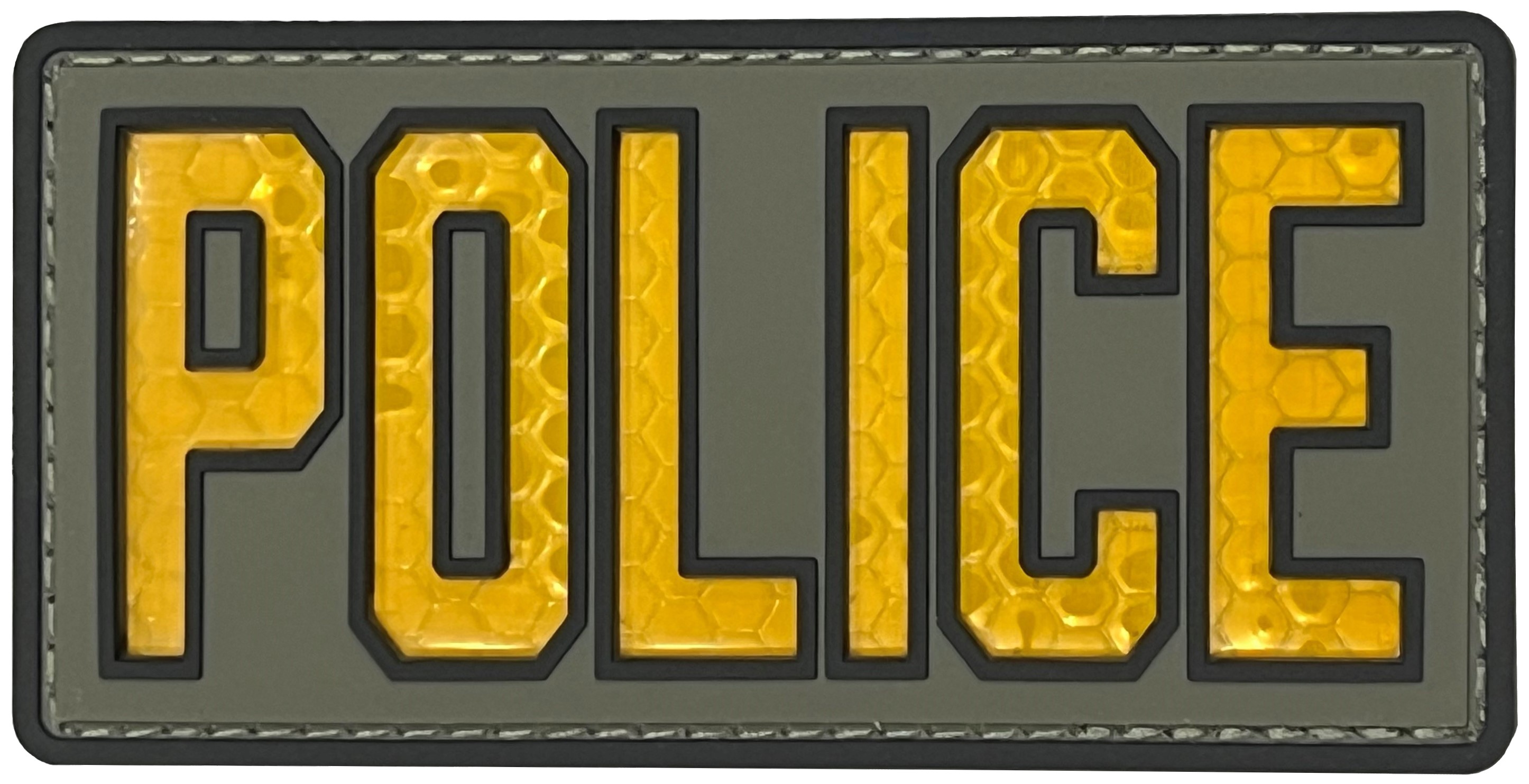 Reflective PVC Patch - Police