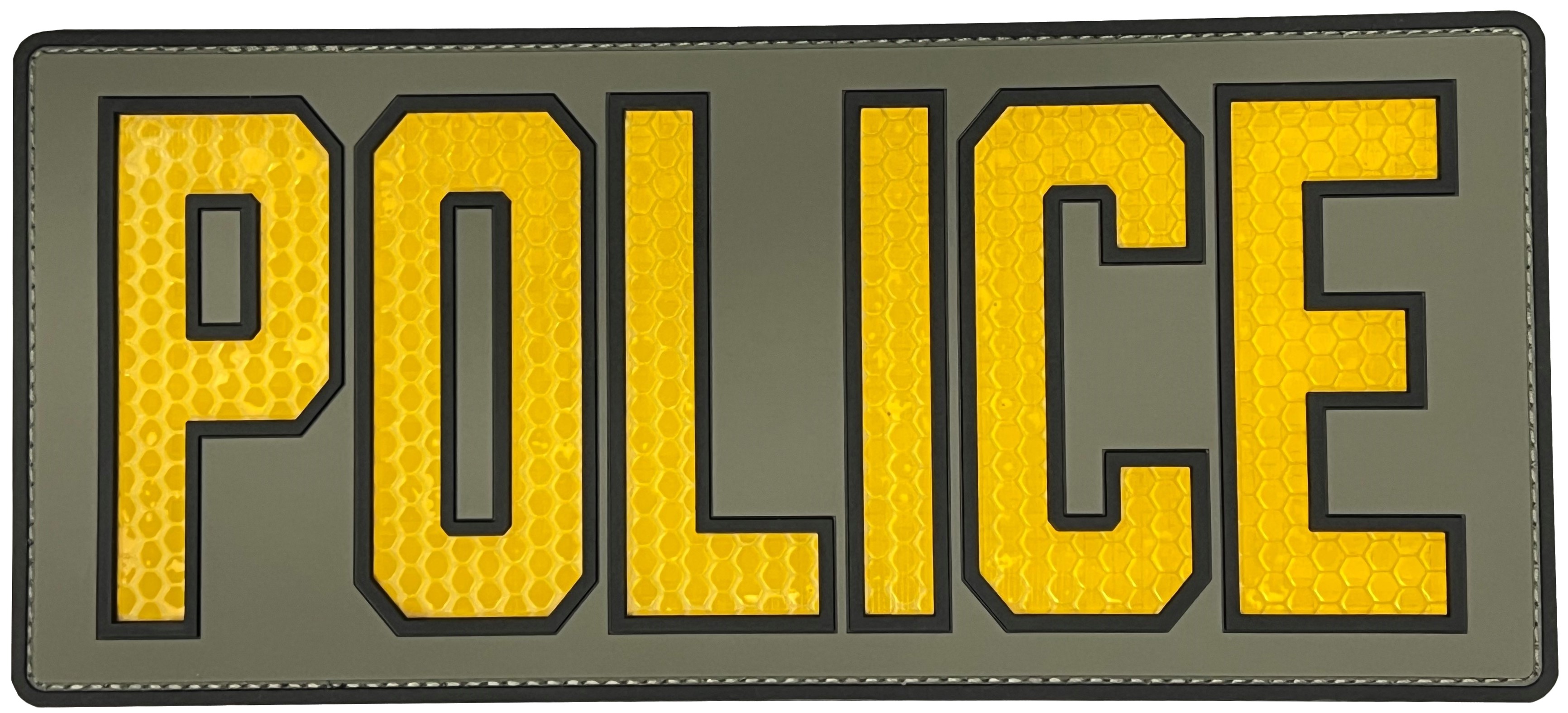 Reflective PVC Patch - Police