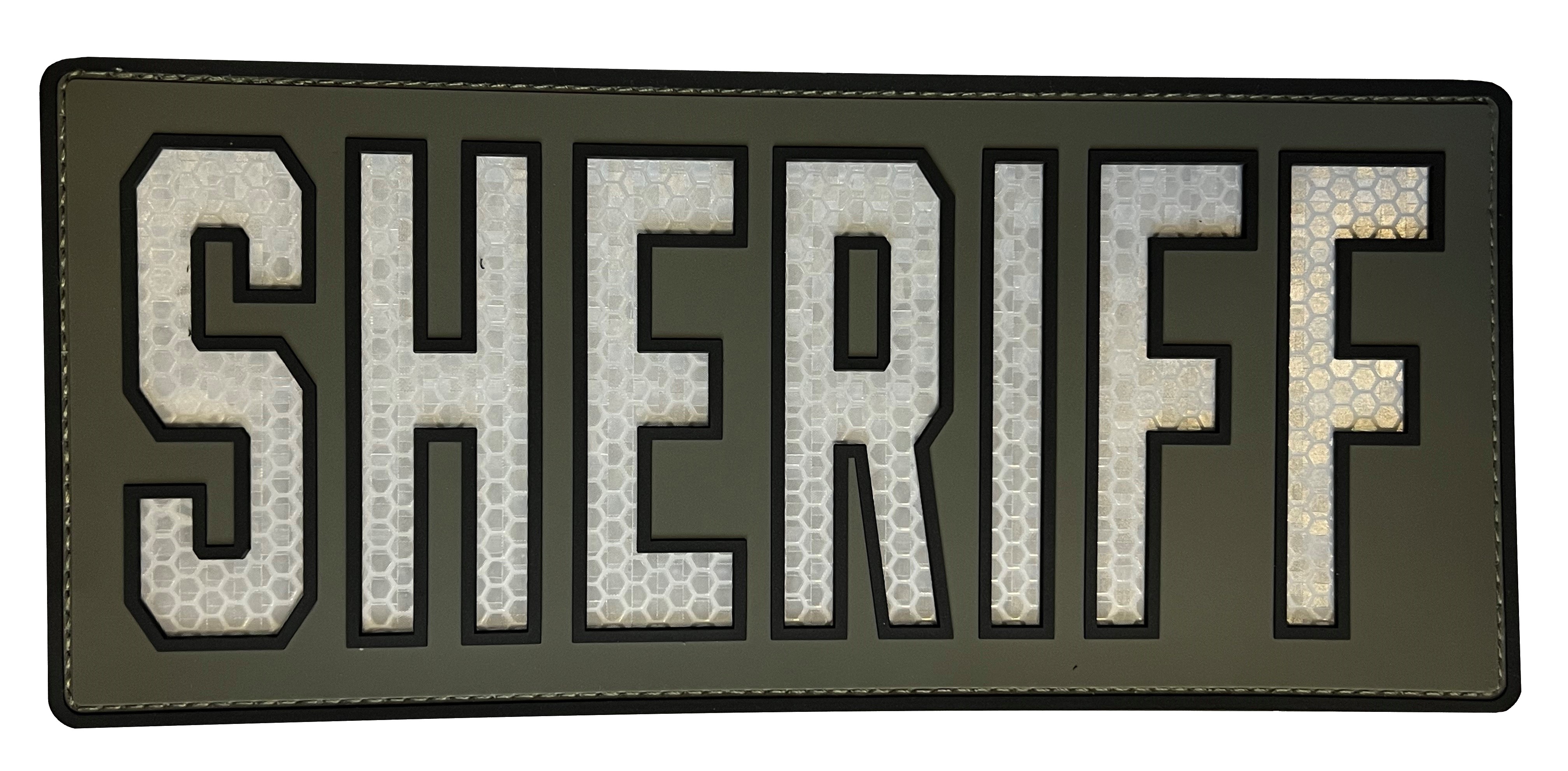Reflective PVC Patch - Sheriff