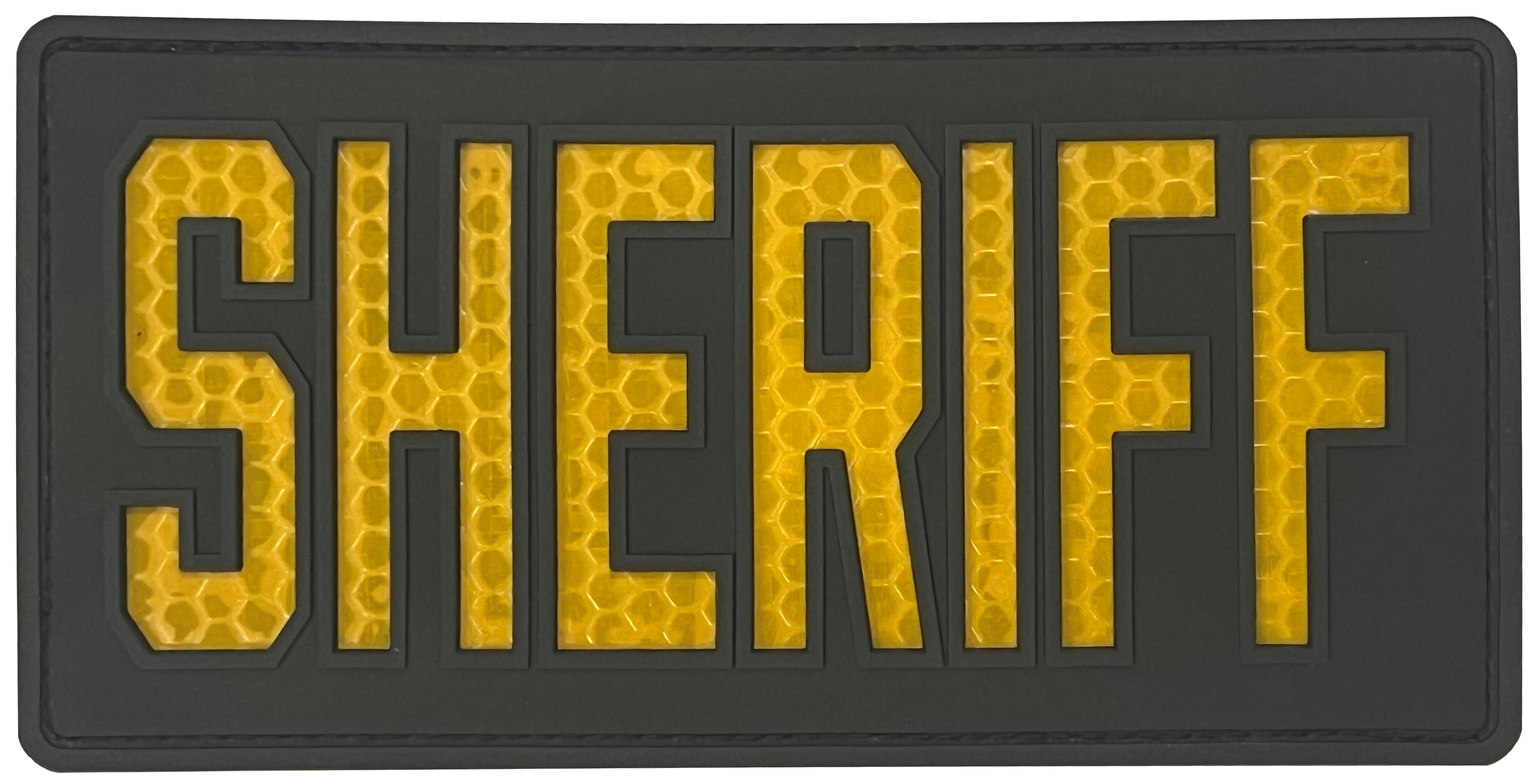 Reflective PVC Patch - Sheriff