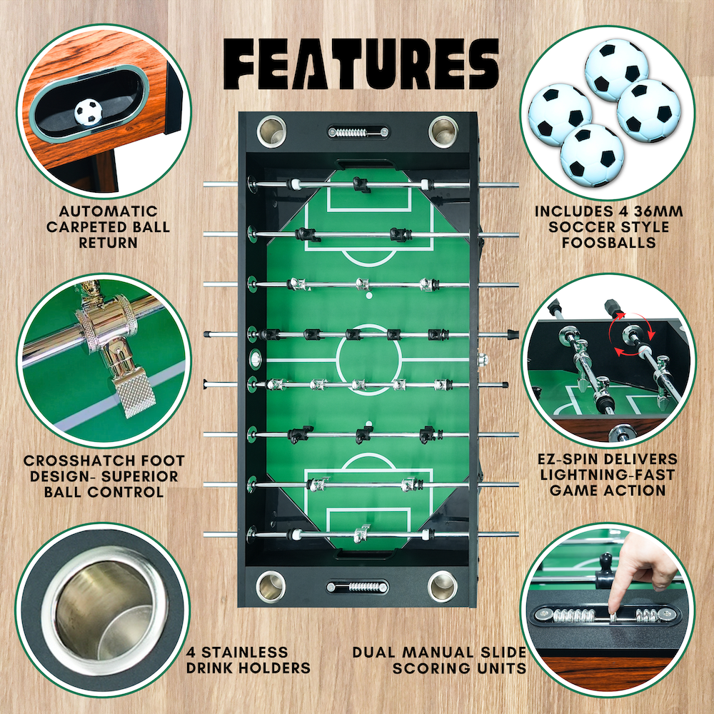"The Avenger" 56" Foosball Table
