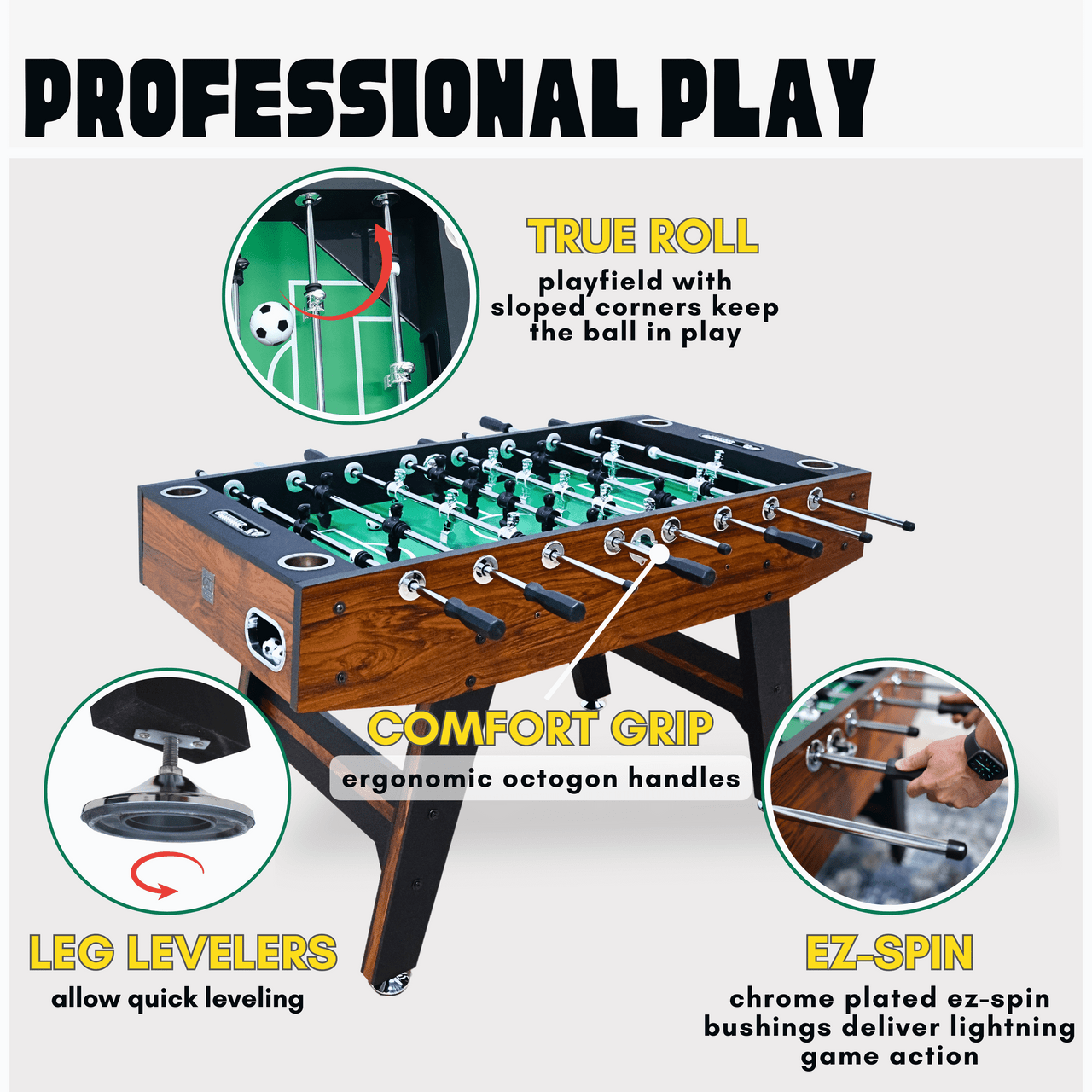 "The Avenger" 56" Foosball Table