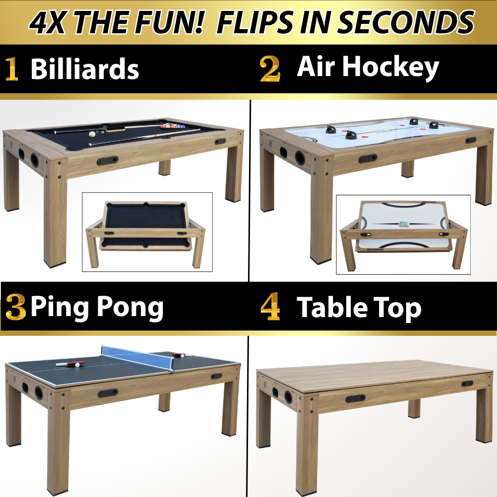 7 Foot Pool Table Dining Table | Multi Game Table