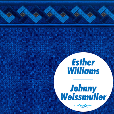 Fits Esther Williams/Johnny Weismuller Beaded Style On Ground Pools