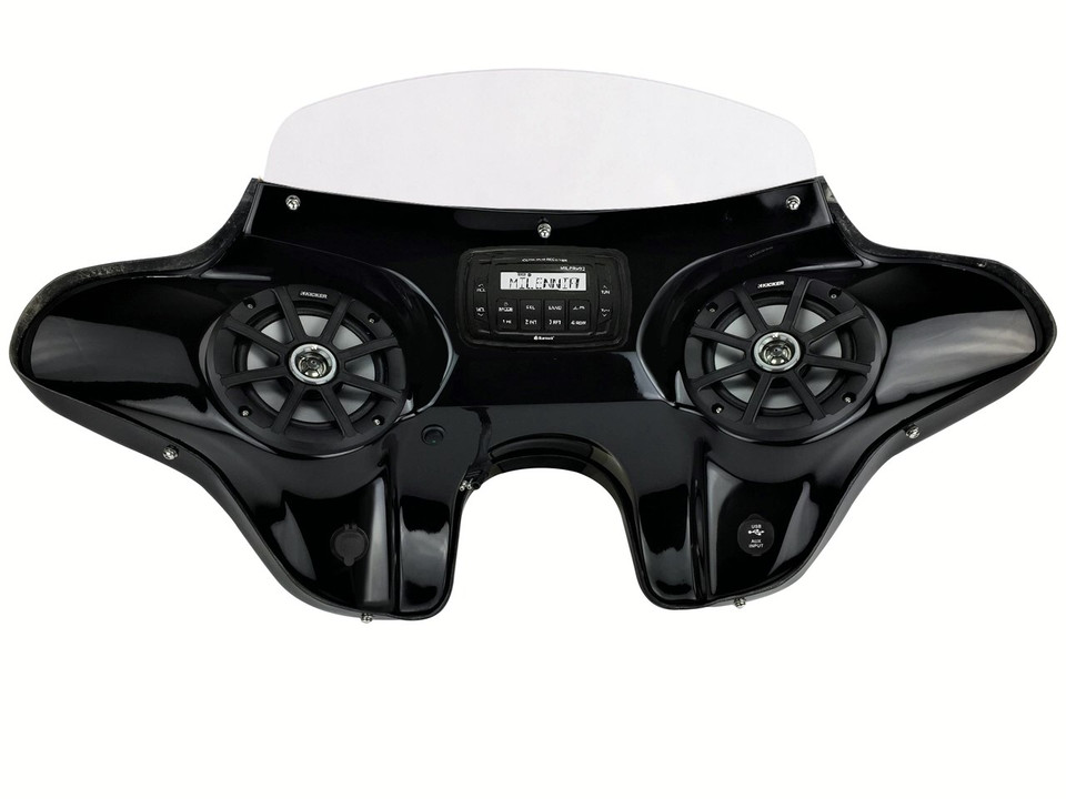 Harley Trike Freewheeler Batwing Fairing with Speakers/Stereo