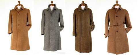 Classic Mens Overcoats - Wool & Tweed Overcoats - Tweedmans