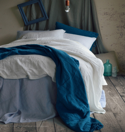 Natural sotnewashed linen duvet/quilt/doona covers