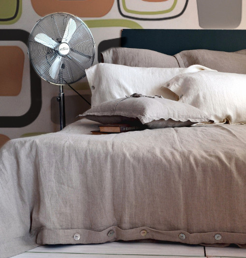 Natural sotnewashed linen duvet/quilt/doona covers