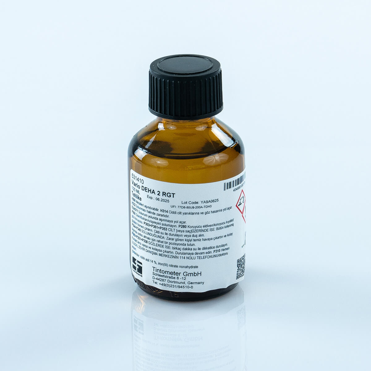 VARIO DEHA 2 REAGENT 100 ML - ANALYTICAL WATER SOLUTIONS