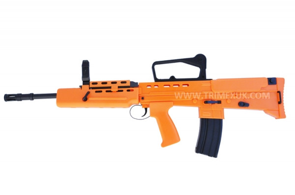 HFC L85 SA 80 replica Rifle in orange handle version - bbgunsuk.co.uk