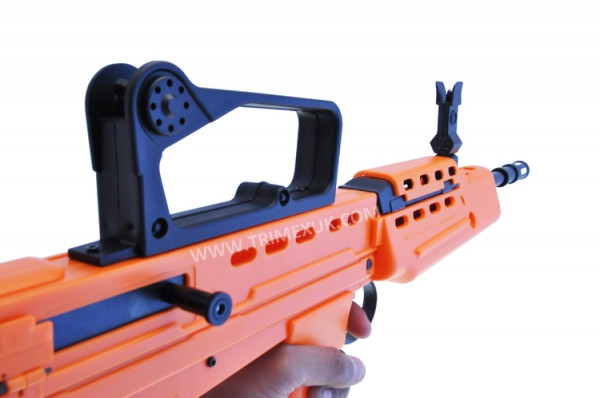 HFC L85 SA 80 replica Rifle in orange handle version - bbgunsuk.co.uk