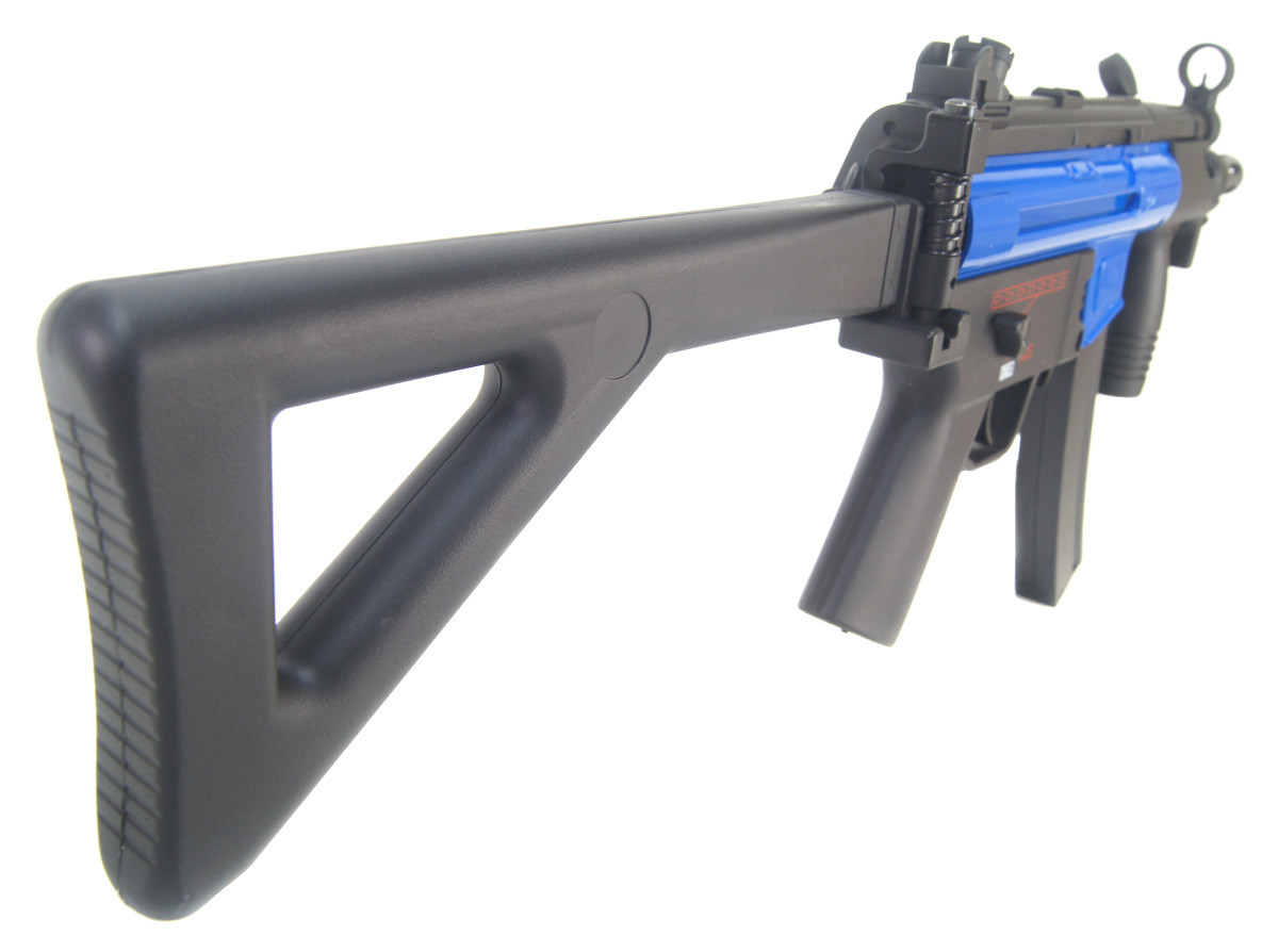 Galaxy G5 MP5 replica with folding stock and Metal Gearbox in blue ...