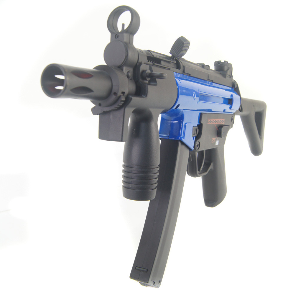 Galaxy G5 MP5 replica with folding stock and Metal Gearbox in blue ...