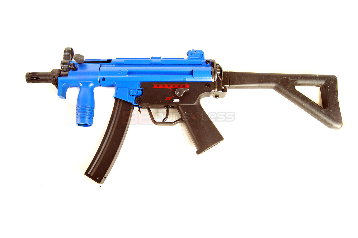 Galaxy G5 MP5 replica with folding stock and Metal Gearbox in blue ...