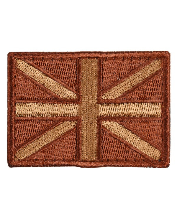 Tactical Patch Fabric Union Jack Patch in Desert - bbgunsuk.co.uk