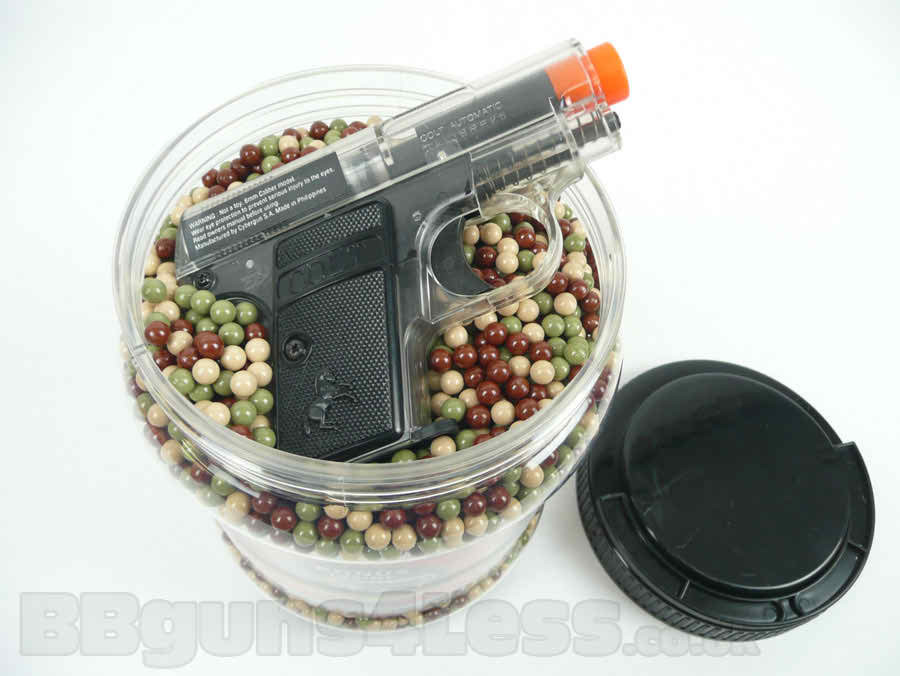 Ultrasonic BB pellets 10,000 x0.12 with free Colt 25 Pistol - bbgunsuk ...