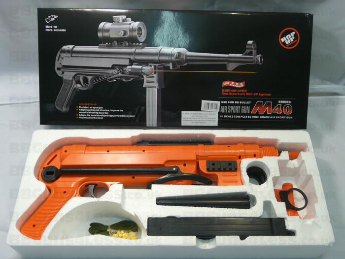 German WW2 Type M40 Airsoft Gun Mp40 Replica