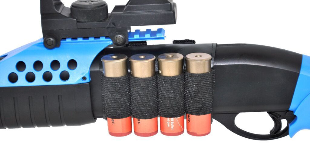 AGM M180-B2 Pump Action Shot Gun in Blue - bbgunsuk.co.uk