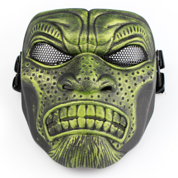 KINGRIN Desert Army Group Mask V6 (Round Mesh) Copper