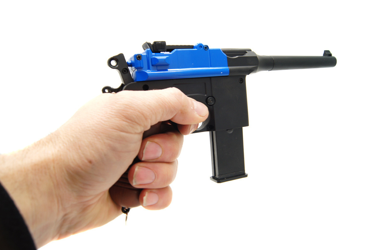 Galaxy G12 BB Gun Replica Pistol in Red - bbgunsuk.co.uk