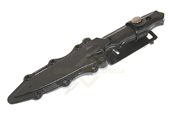 T&D Dummy Plastic Training Knife with Belt Clip in Tan - bbgunsuk.co.uk