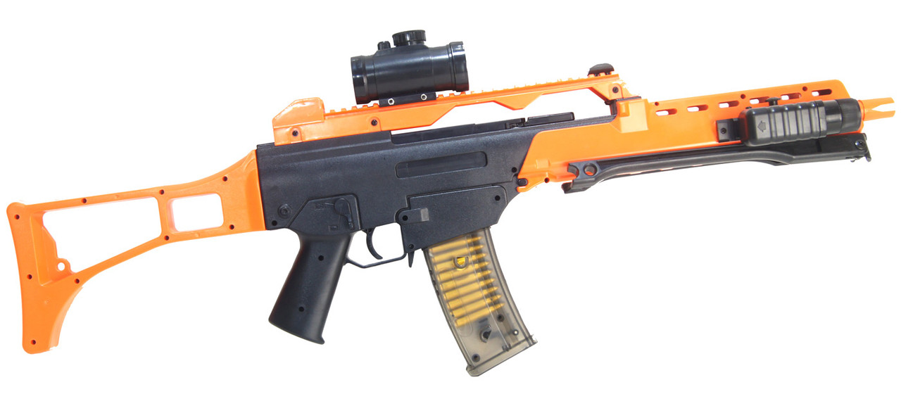 Double Eagle M41K G36 replica sniper rifle with folding stock and bipod ...