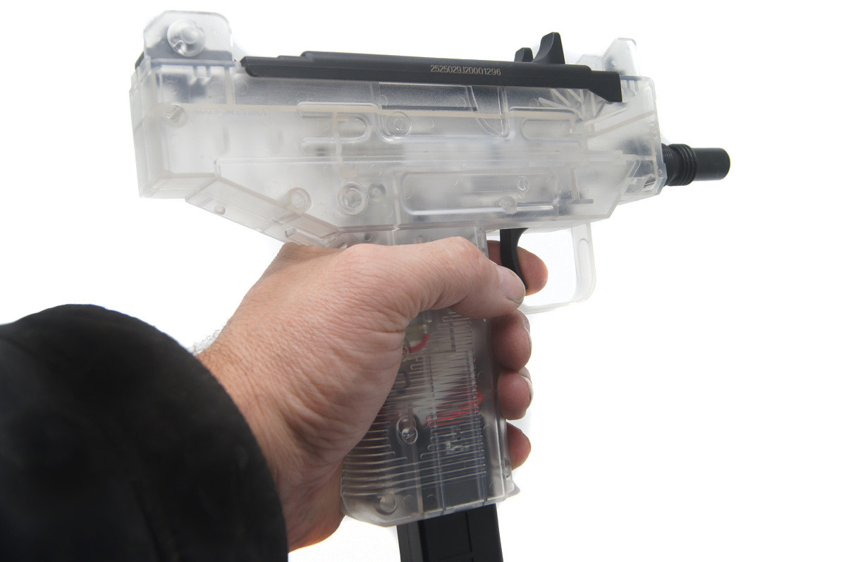 Blackviper Micro UZI Electric Sub Machine gun in Clear