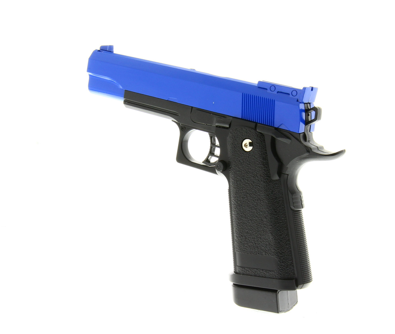 Galaxy G6 M1911 Full Metal BB Pistol Gun in blue - bbgunsuk.co.uk