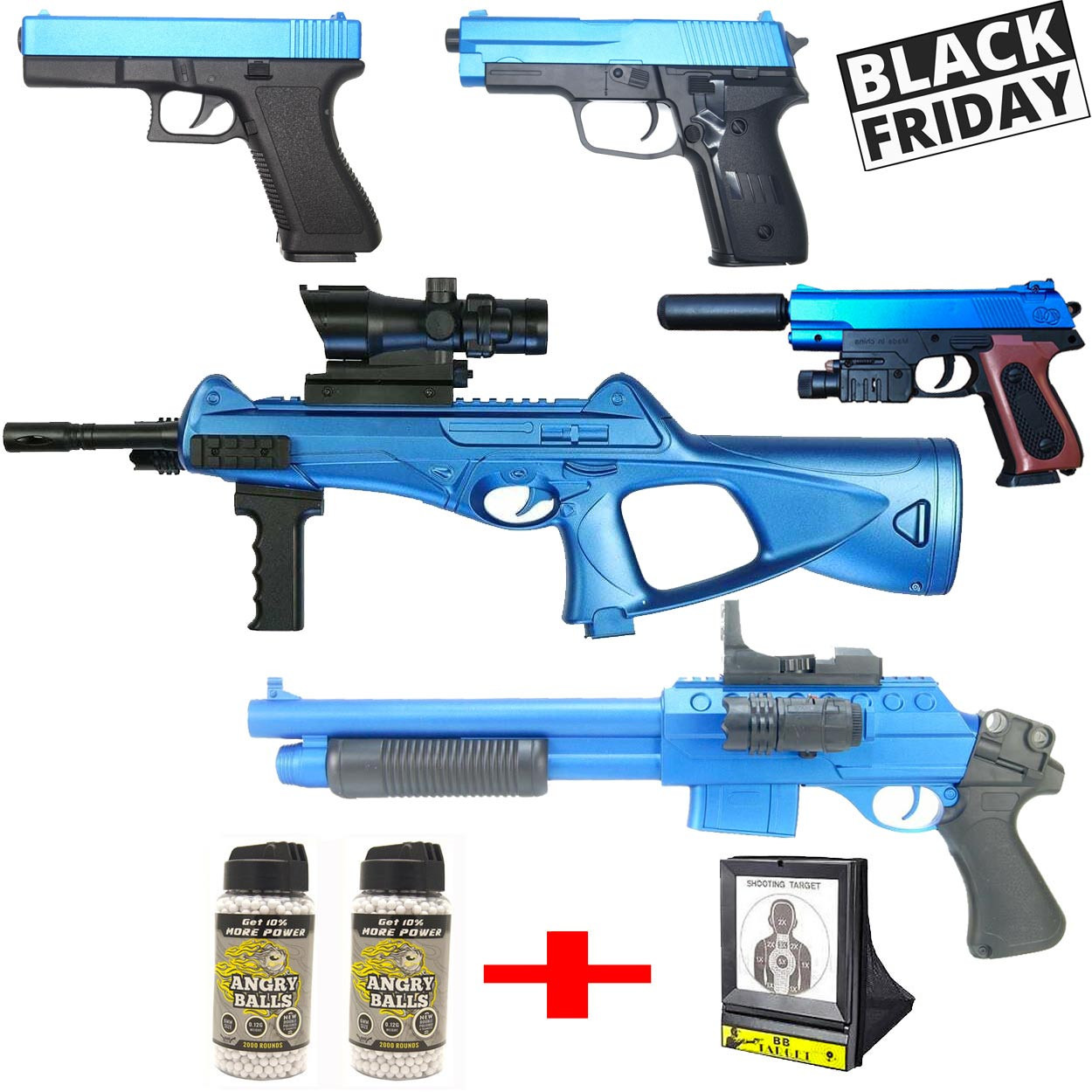 Vigor Spring BB Gun Bundle Deal - bbgunsuk.co.uk