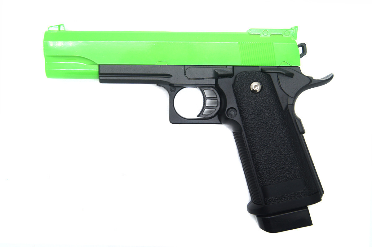 Galaxy G6 M1911 Full Metal BB Pistol Gun in Radioactive Green ...