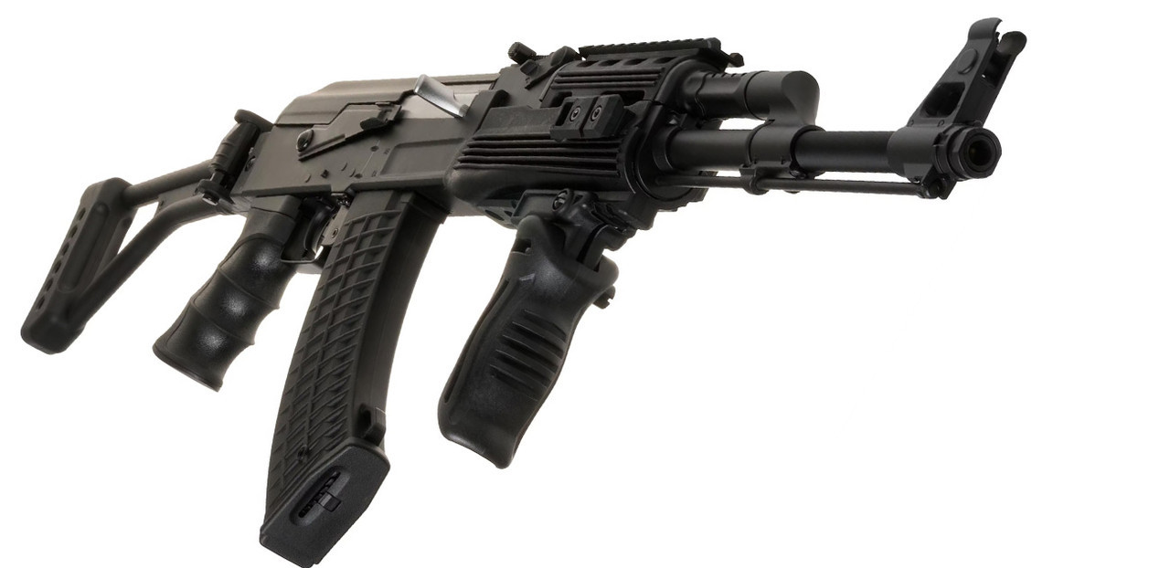 Cyma CM522U AK47 AEG With Folding Stock in Black - bbgunsuk.co.uk