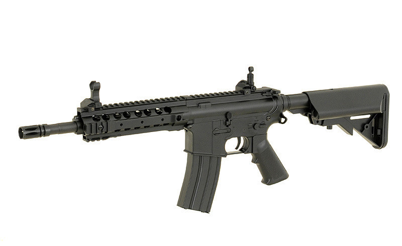 CYMA CM516 M4 with URX Style Handguard in Black - bbgunsuk.co.uk