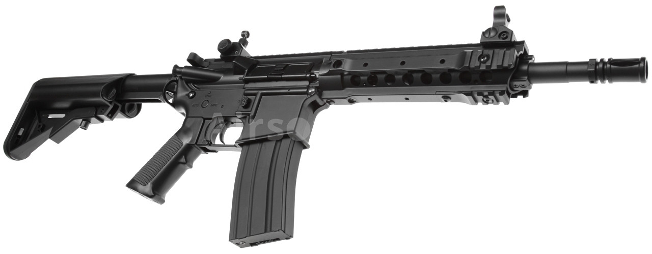 CYMA CM516 M4 with URX Style Handguard in Black - bbgunsuk.co.uk