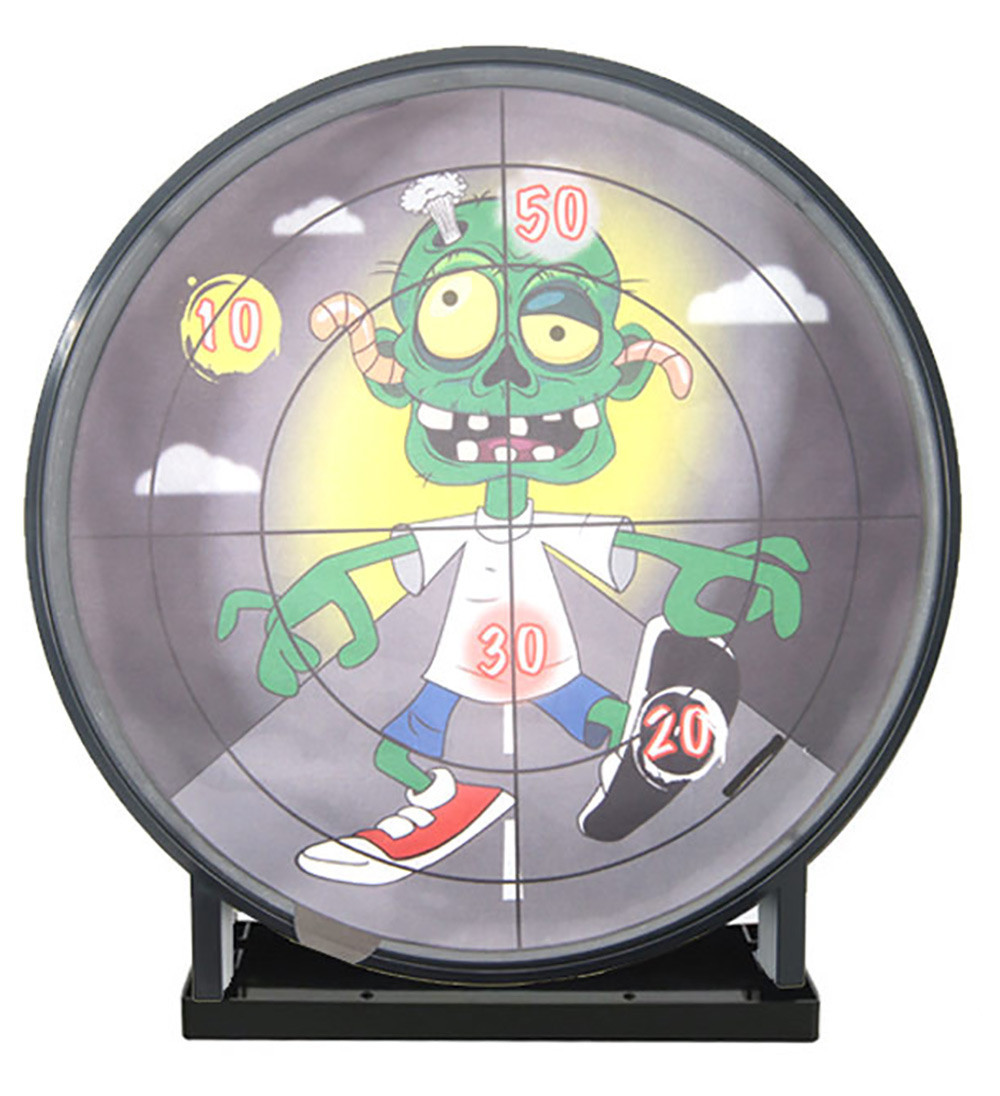 Zombie Airsoft Gel Sticking Target 12" Round - bbgunsuk.co.uk