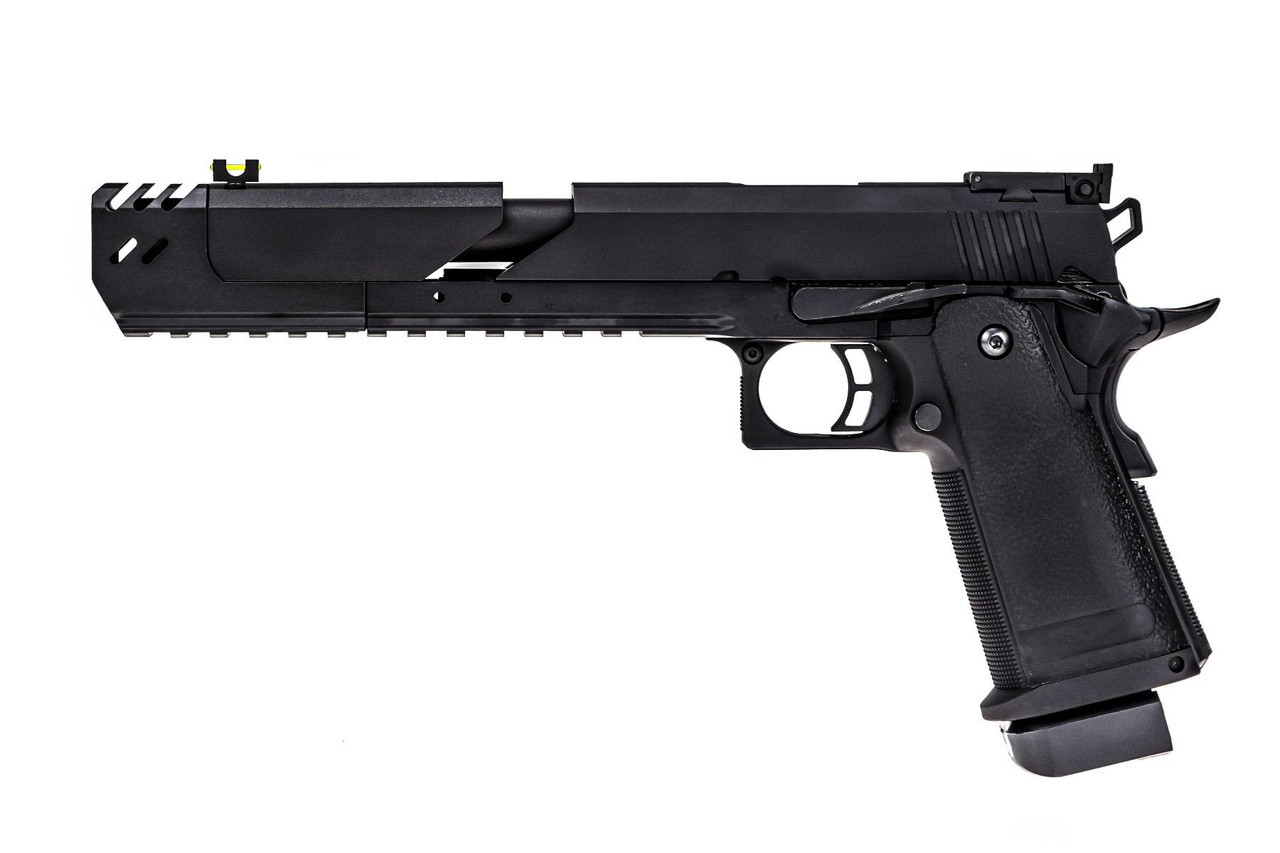 Raven Hi Capa Dragon 7 Gas Blowback Airsoft Pistol in Black - bbgunsuk ...