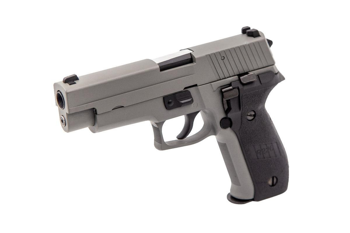 Raven R226 Gas Blowback Airosft pistol in Grey - bbgunsuk.co.uk