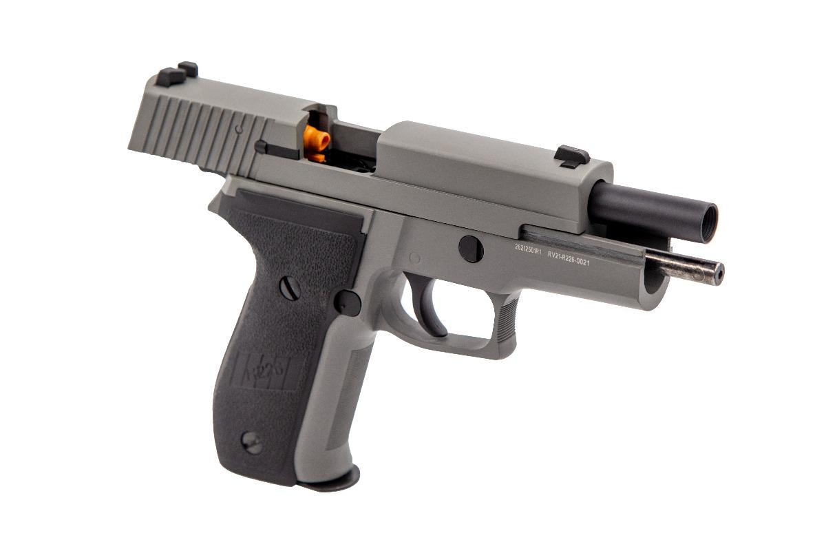 Raven R226 Gas Blowback Airosft pistol in Grey - bbgunsuk.co.uk