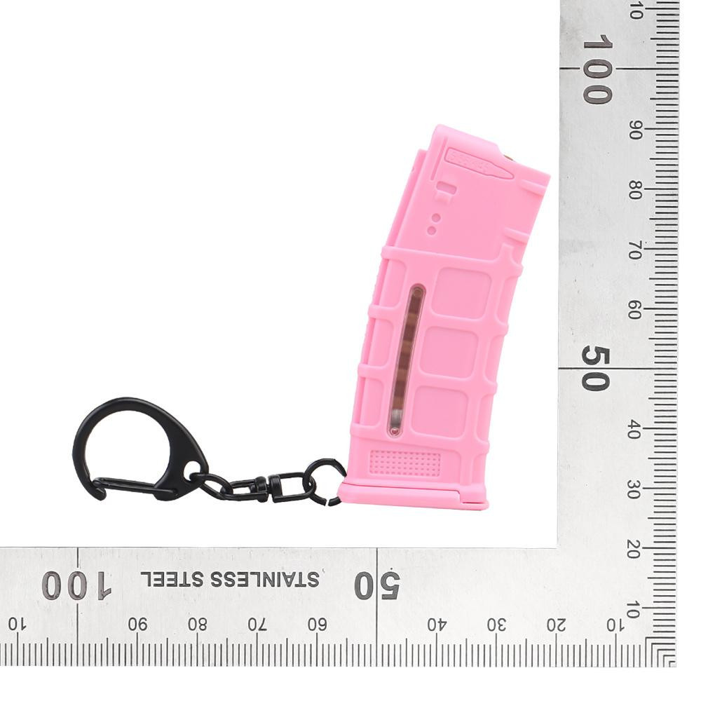Nuprol Rifle Magazine Keyring in Pink - bbgunsuk.co.uk