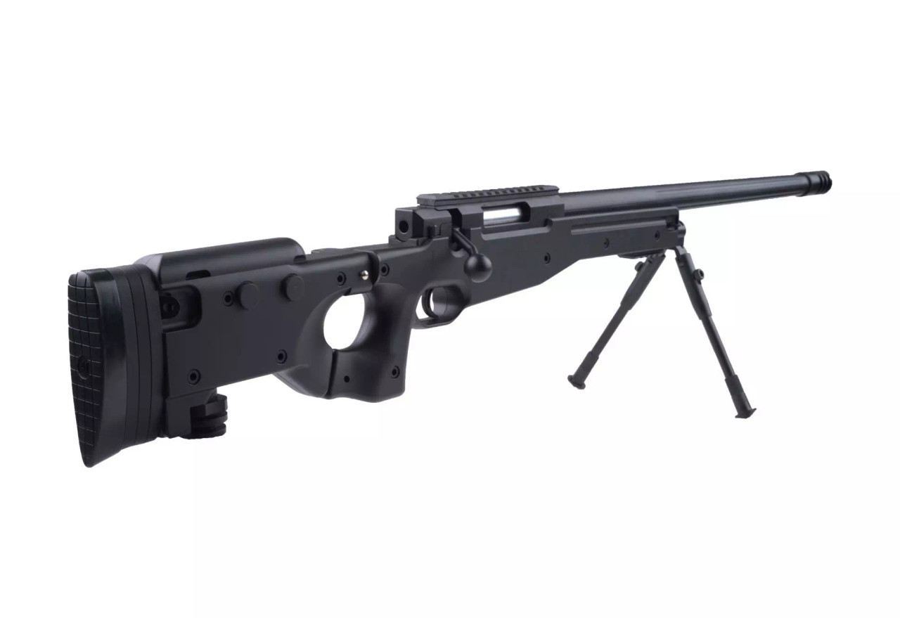 AGM L96 AWP P288 Sniper with Bipod & Folding Stock in Green & Black ...
