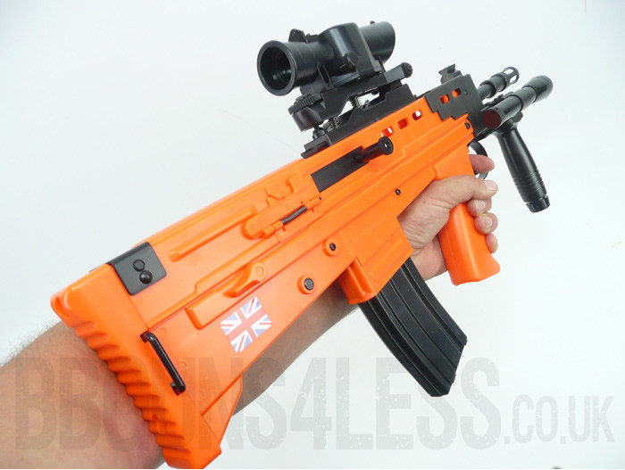 HFC HA2110 l85 SA80 carbine in orange - bbgunsuk.co.uk