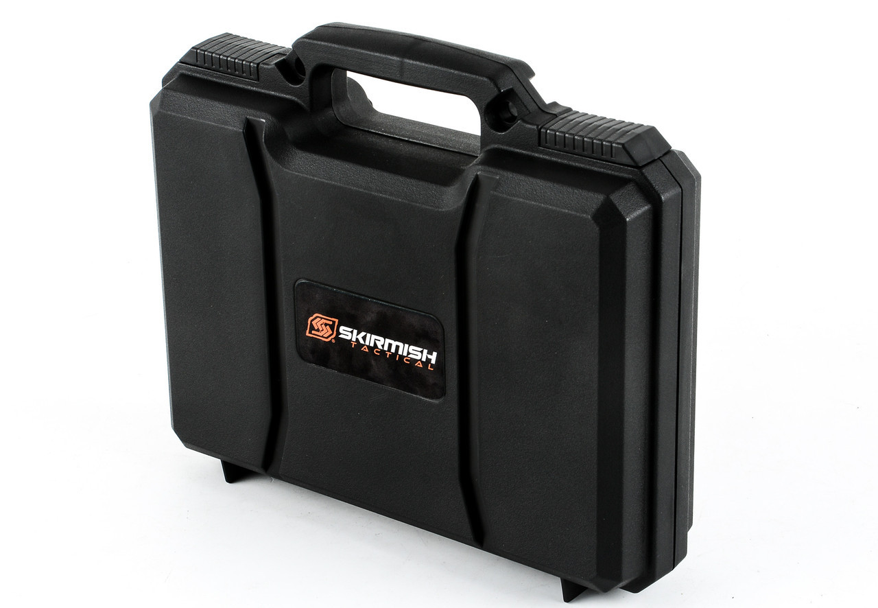 Skirmish Tactical Hard Airsoft Pistol Case with Wave Foam in Black ...