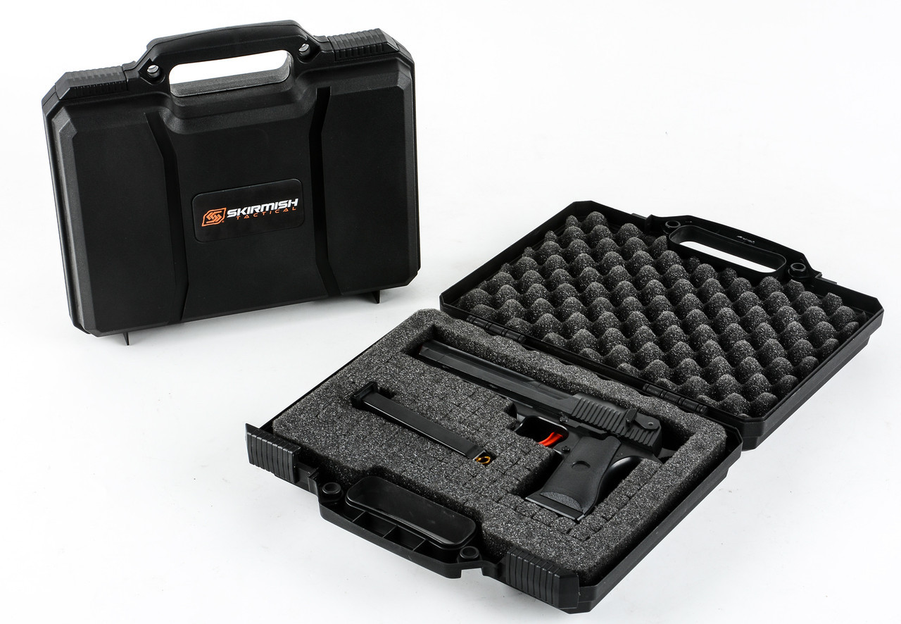 Skirmish Tactical Hard Airsoft Pistol Case with DIY Foam in Black ...