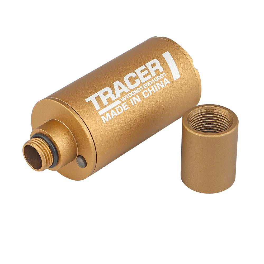 Nuprol Compact Flash-G Airsoft Tracer Unit (14mm CCW) (Tan) - bbgunsuk ...